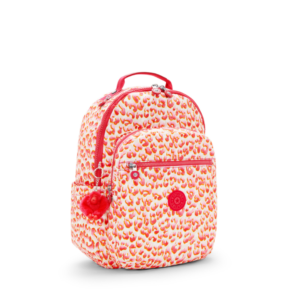 KIPLING SEOUL BASIC PRINT LARGE BACKPACK - Kipling